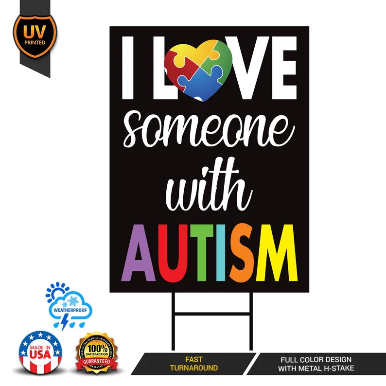 Autism Awareness Yard Sign – Voila Print Inc