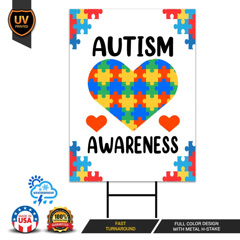 Autism Awareness Yard Sign – Voila Print Inc