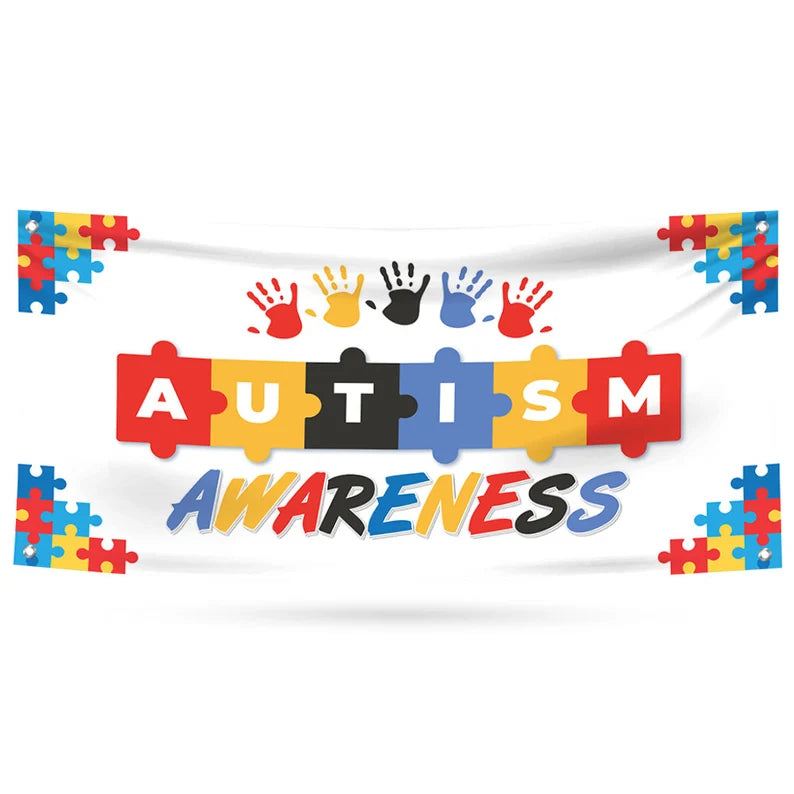 Autism Awareness Banner Sign – Voila Print Inc