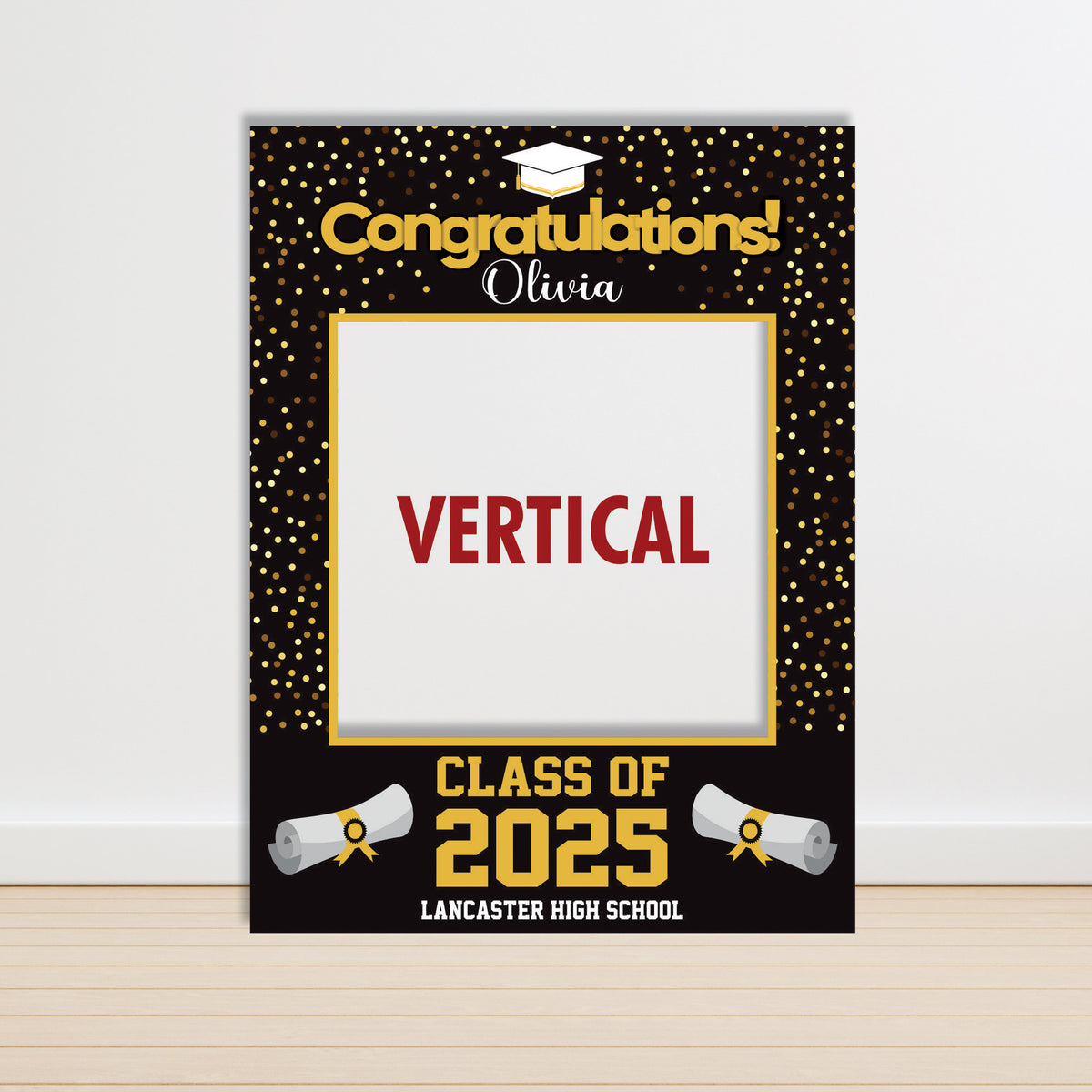 Personalized Graduation 2025 Selfie Frame – Voila Print Inc