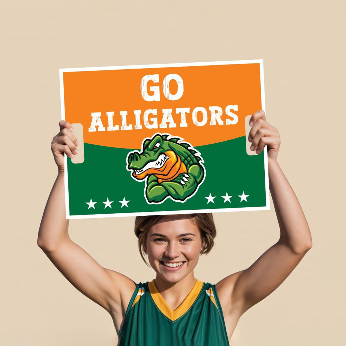 Custom Cheer Signs for School Spirit, Personalized Cheerleading Rally ...