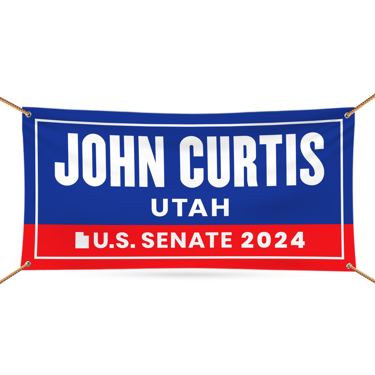 John Curtis For Utah U.S. Senate Banner Sign, 13 oz Waterproof US Sena ...