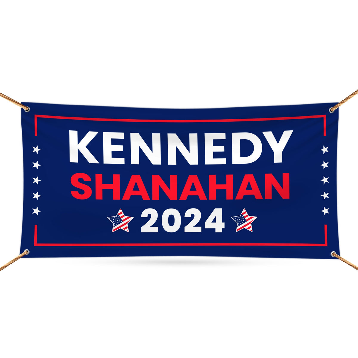 Kennedy Shanahan 2024 Banner Sign, 13 Oz RFK Jr. Election 2024 Banner ...