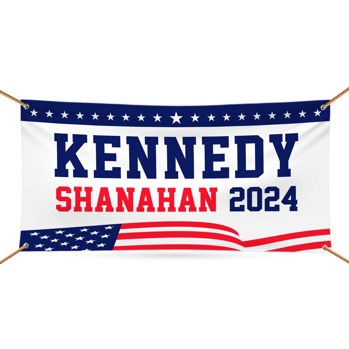 Kennedy Shanahan 2024 Banner Sign, 13 Oz RFK Jr. Election 2024 Banner ...