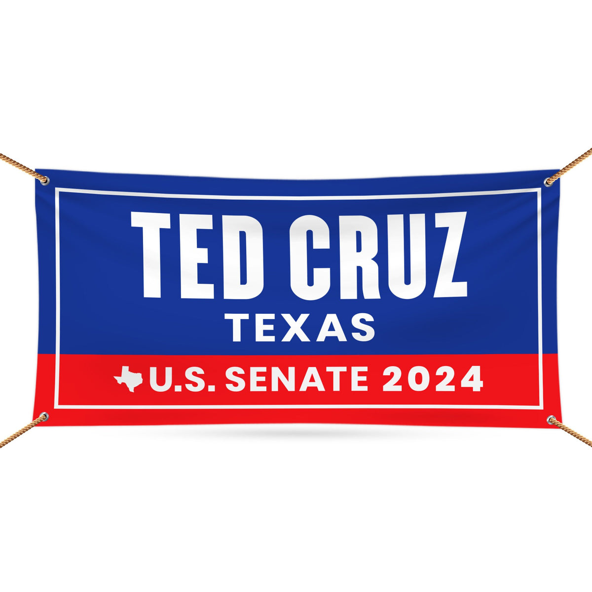 Ted Cruz For Texas U.S. Senate Banner Sign, 13 oz Waterproof US Senate ...