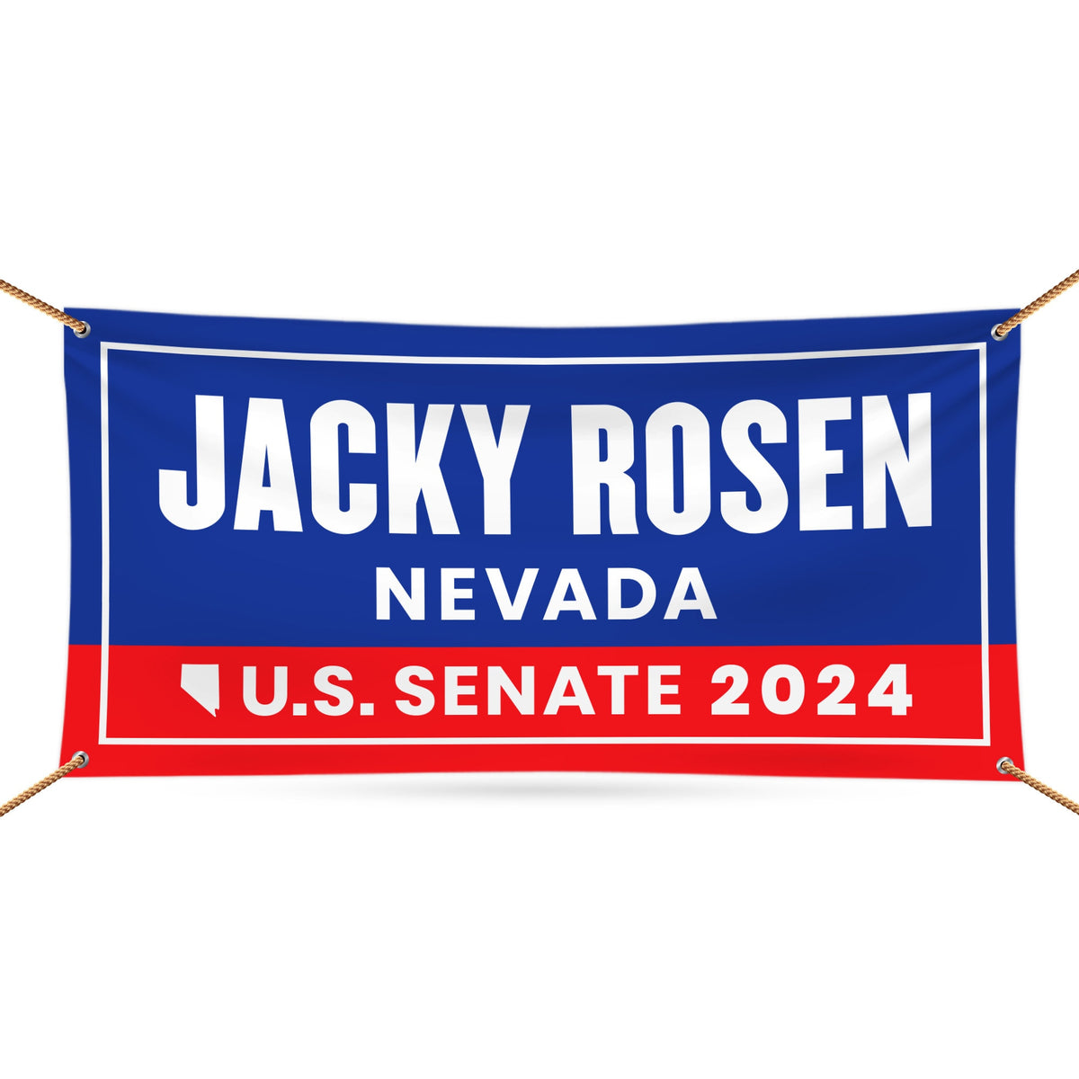 Jacky Rosen For Nevada U.S. Senate Banner Sign, 13 oz Waterproof US Se ...