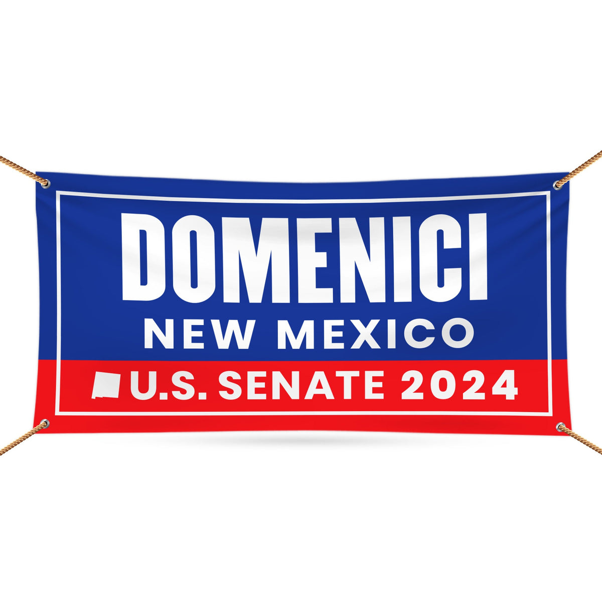 Nella Domenici For New Mexico U.S. Senate Banner Sign, 13 oz Waterproo ...