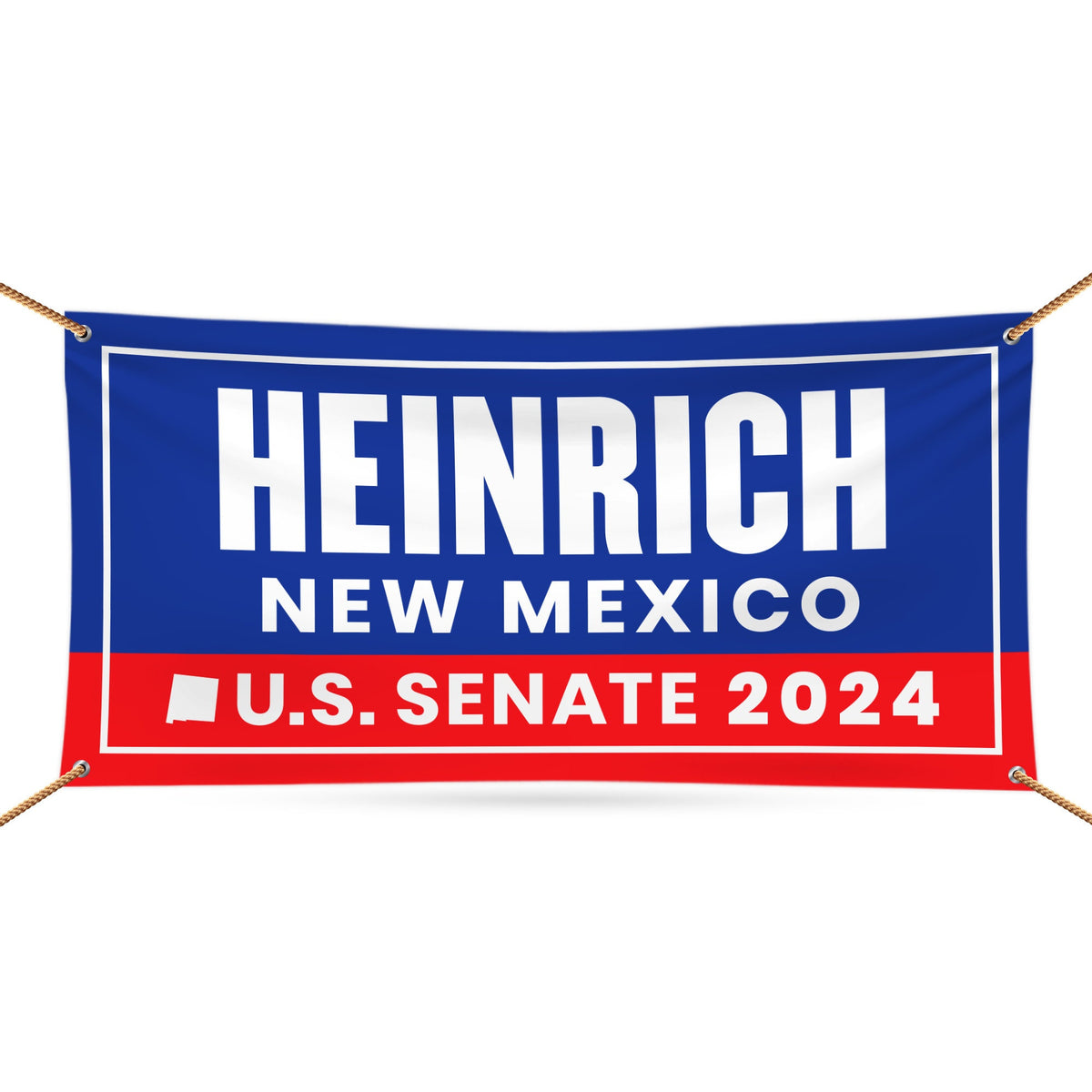 Martin Heinrich For New Mexico U.S. Senate Banner Sign, 13 oz Waterpro ...
