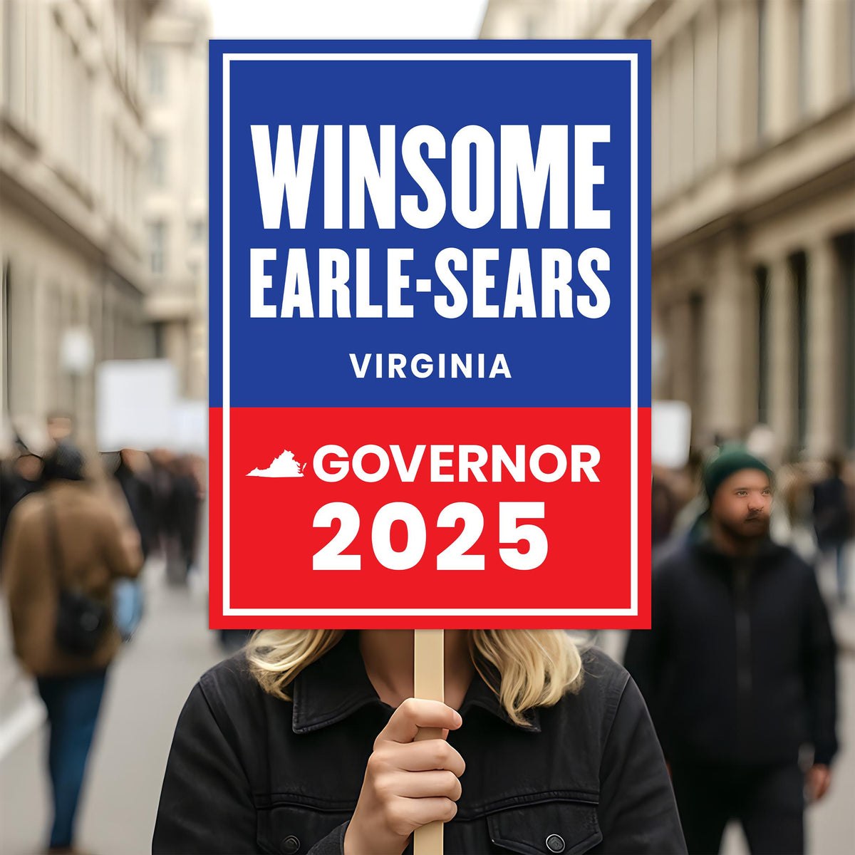 Winsome Earle-Sears For Virginia Governor 2025 Election Sign, Politica ...