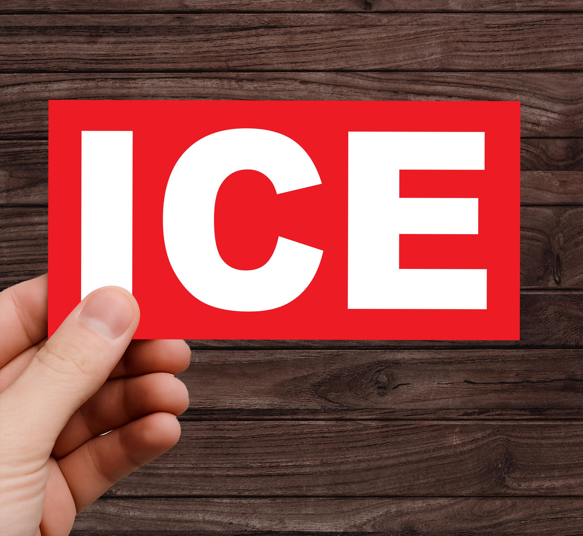 ICE Equals American Gestapo Protest Vinyl Sticker, Stop ICE Decal, Ant ...