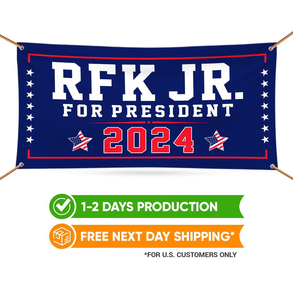 Kennedy 2024 Banner Sign – Voila Print Inc