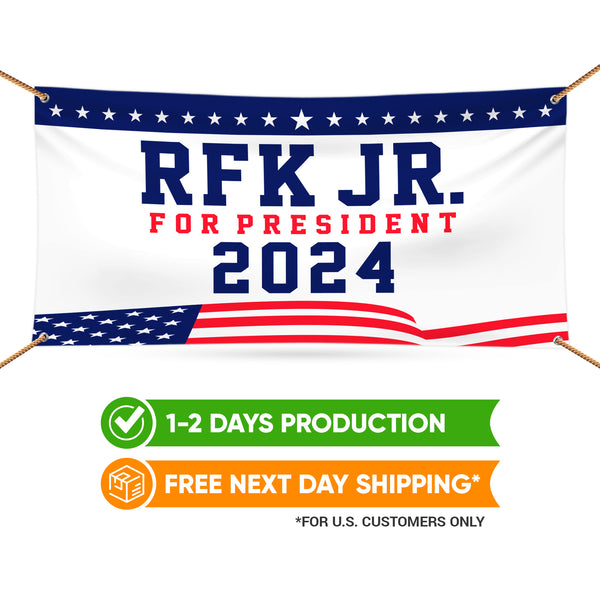 Kennedy 2024 Banner Sign – Voila Print Inc