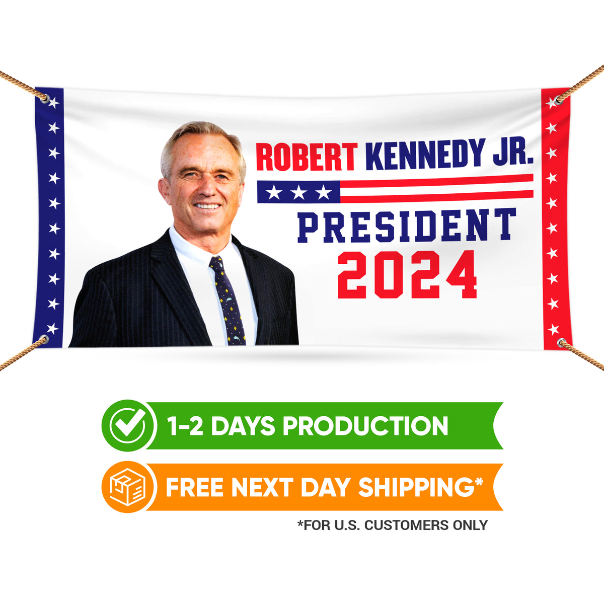 Kennedy 2024 Banner Sign – Voila Print Inc