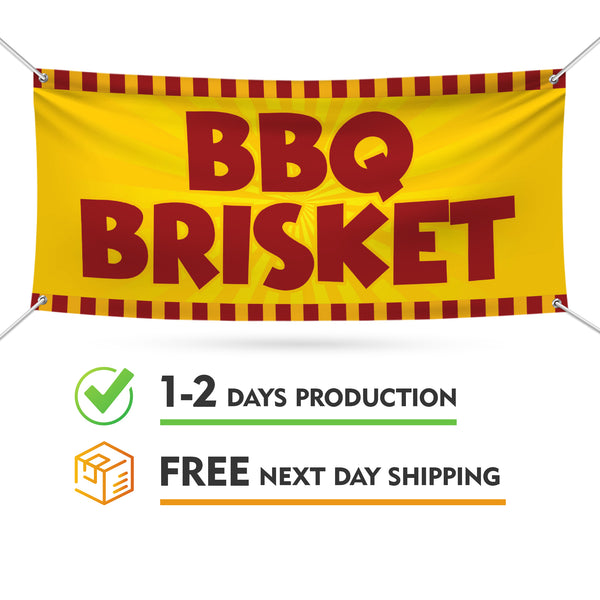 BBQ Brisket Banner Sign – Voila Print Inc