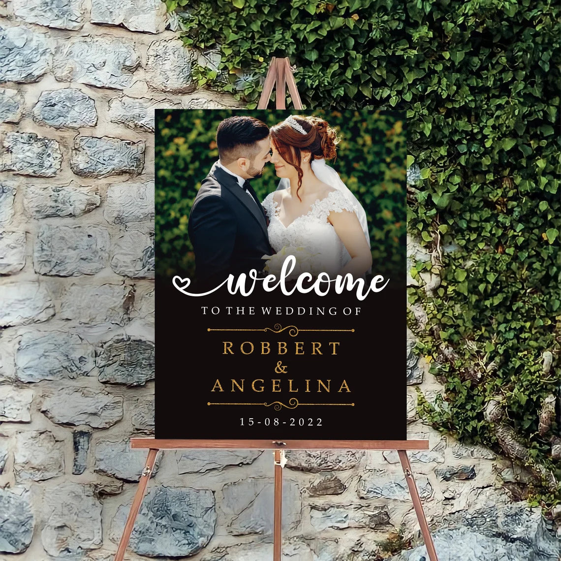 Custom Wedding Foam Board Poster Sign – Voila Print Inc