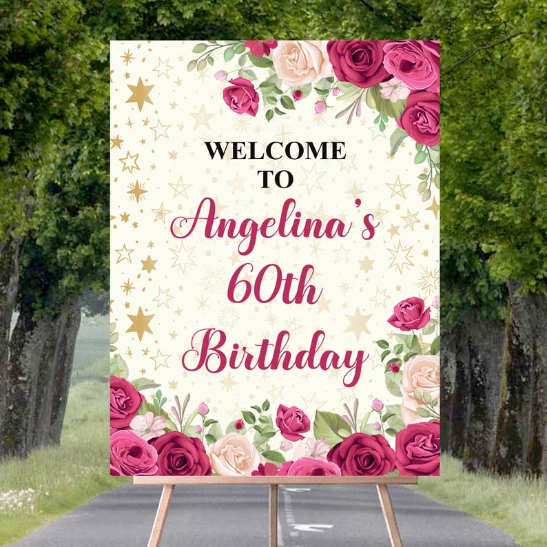 Custom Birthday Foam Board Poster Sign – Voila Print Inc