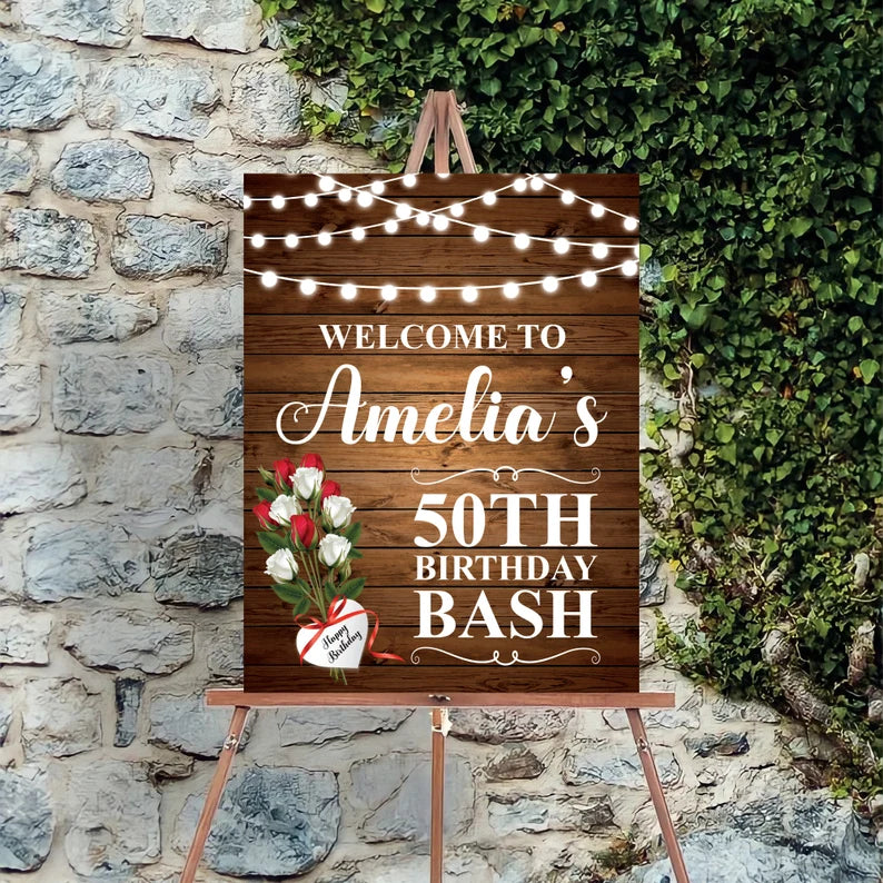 Custom Birthday Foam Board Poster Sign – Voila Print Inc