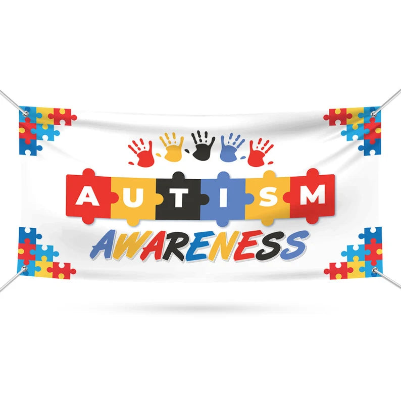 Autism Awareness Banner Sign – Voila Print Inc
