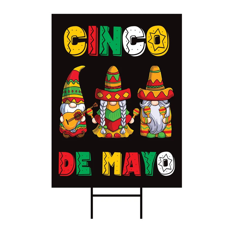 Cinco De Mayo Yard Sign – Voila Print Inc