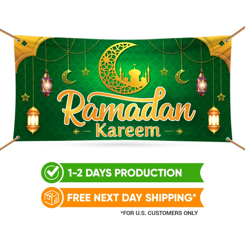 Ramadan Kareem 2024 Banner Sign – Voila Print Inc